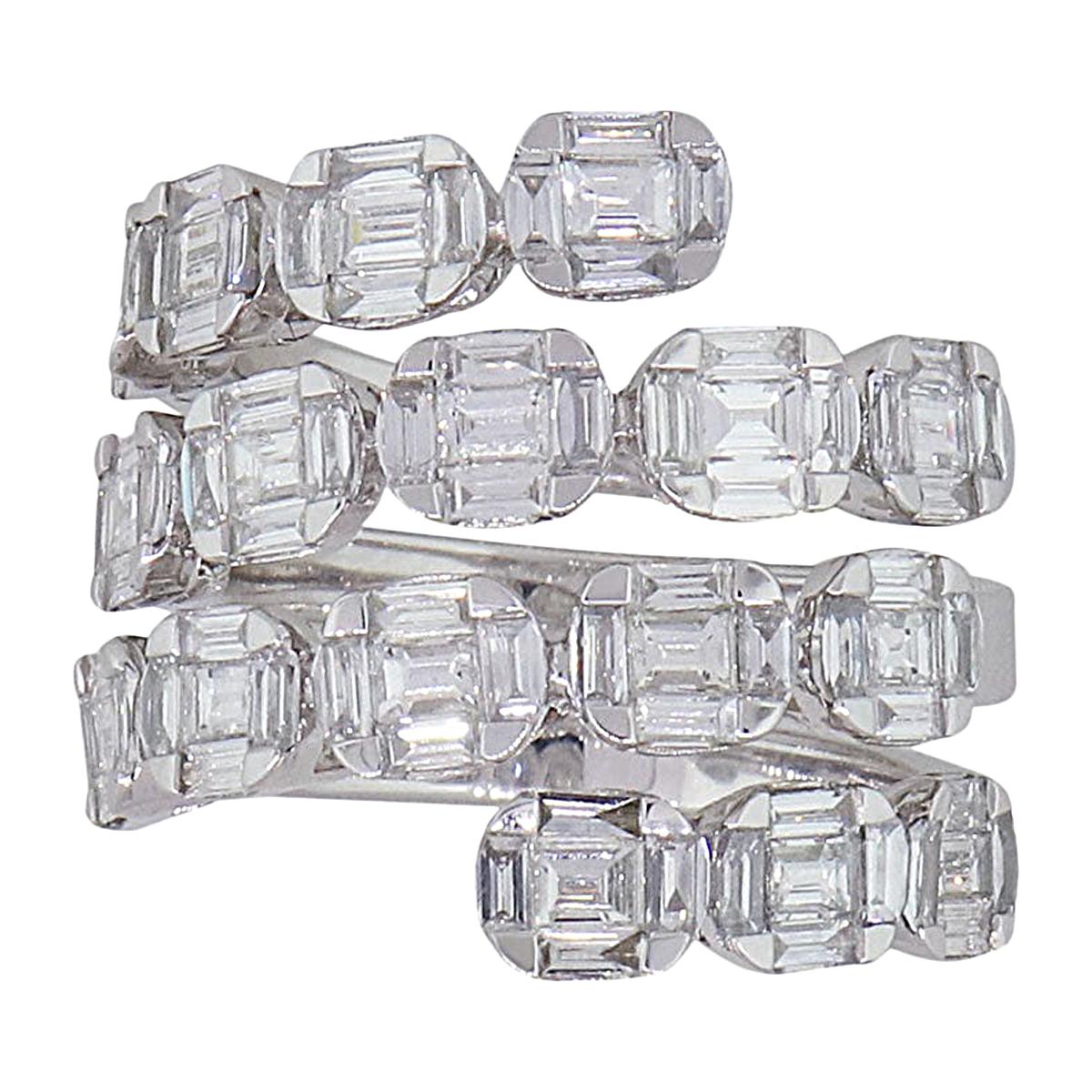 Diamond Wrap Style Ring at 1stDibs