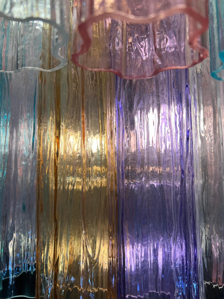 Multicolor Chandelier by Valentina Planta, Murano For Sale at 1stDibs
