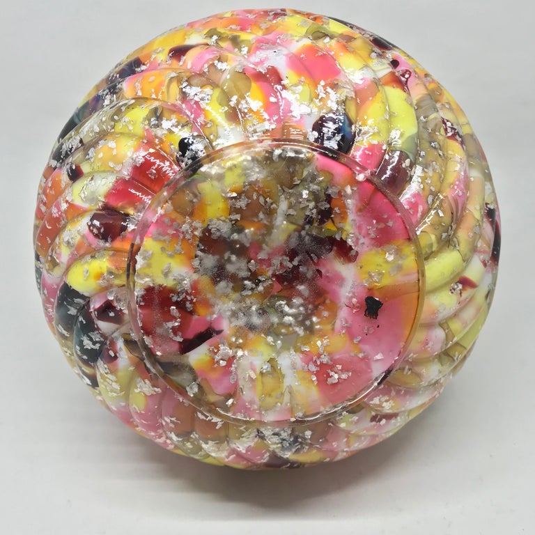 Multicolored Glass Pitcher For Sale at 1stDibs