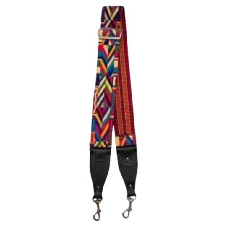 Multicolour Cotton Jacquard Stripe Bag Strap For Sale at 1stDibs