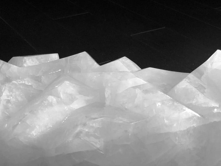 Multifaceted Rock Crystal Sconces by Phoenix For Sale at 1stDibs