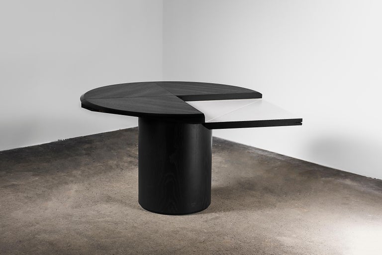 Multifunction Round and Square "Quadrondo" Table by Erwin Nagel for ...