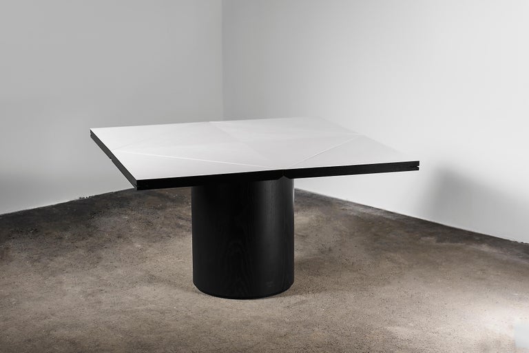 Multifunction Round and Square "Quadrondo" Table by Erwin Nagel for ...