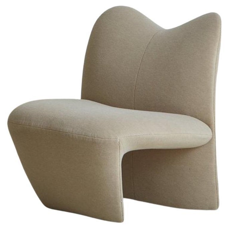 'Multipla’ Lounge Chair in Taupe Velvet by Jane Dillon + Peter Wheeler ...