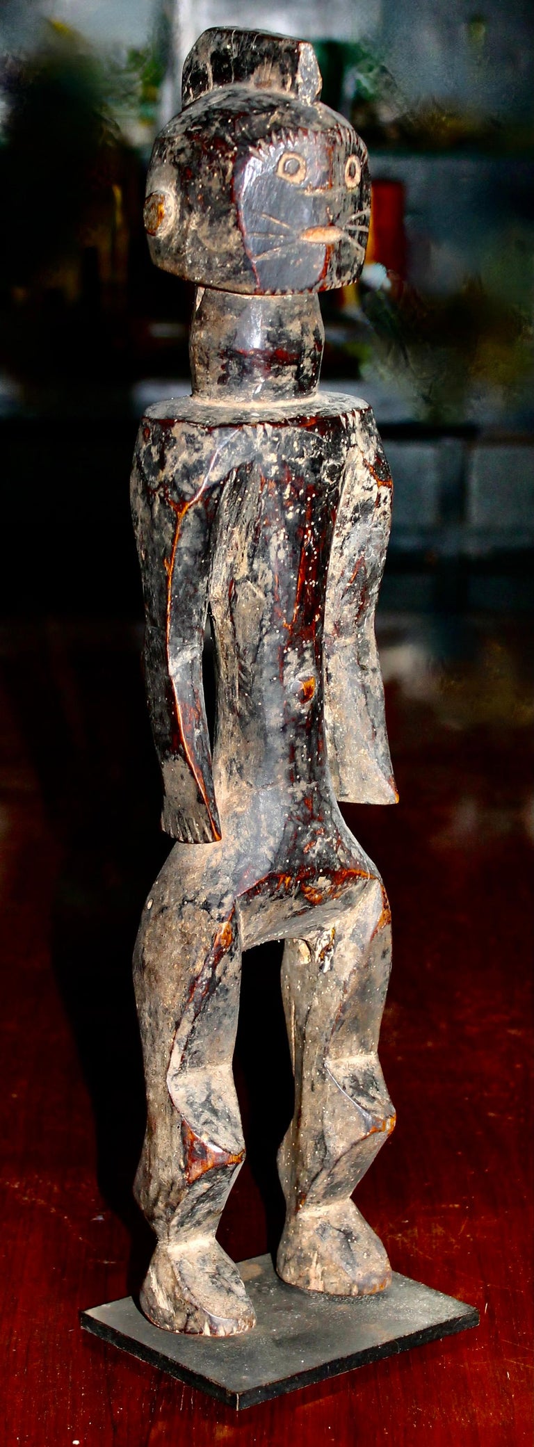 Mumuye Figure African Sculpture For Sale at 1stDibs