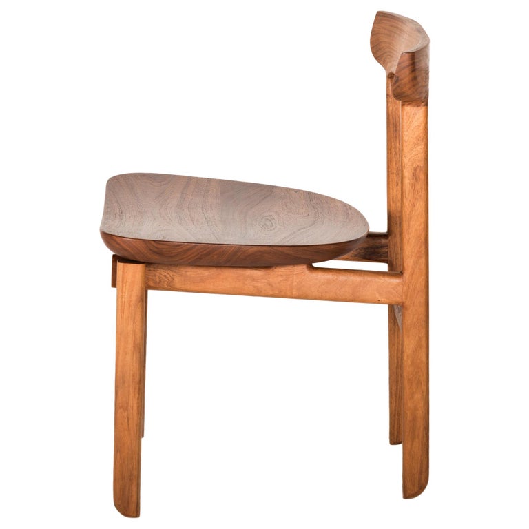 Muna Chair, Mexican Contemporary Design, Caribbean Walnut tropical ...