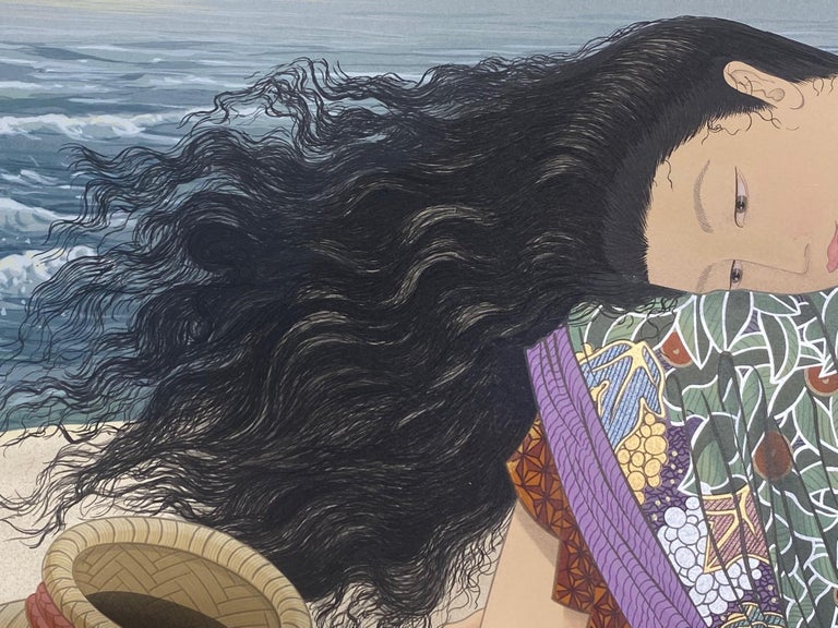 Muramasa Kudo Signed Limited Edition Japanese Serigraph Print Wicker ...