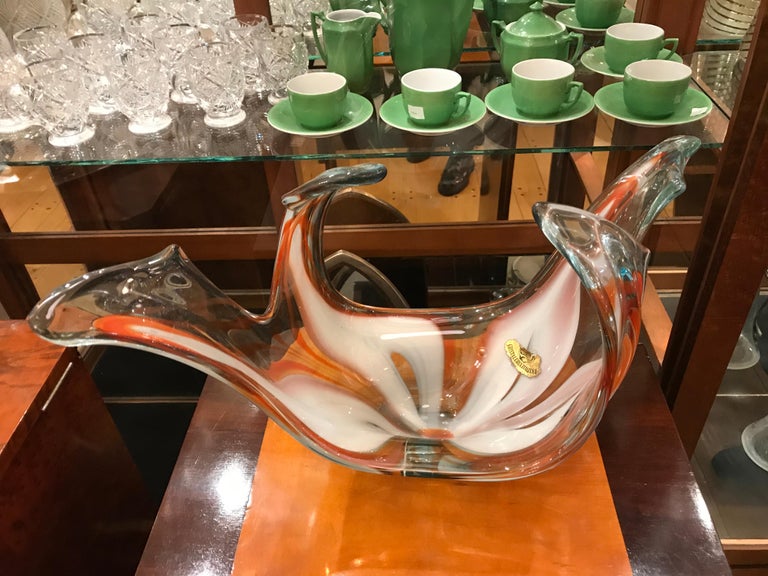 Murano , 1940, Italian. label cristaleria Italiana For Sale at 1stDibs