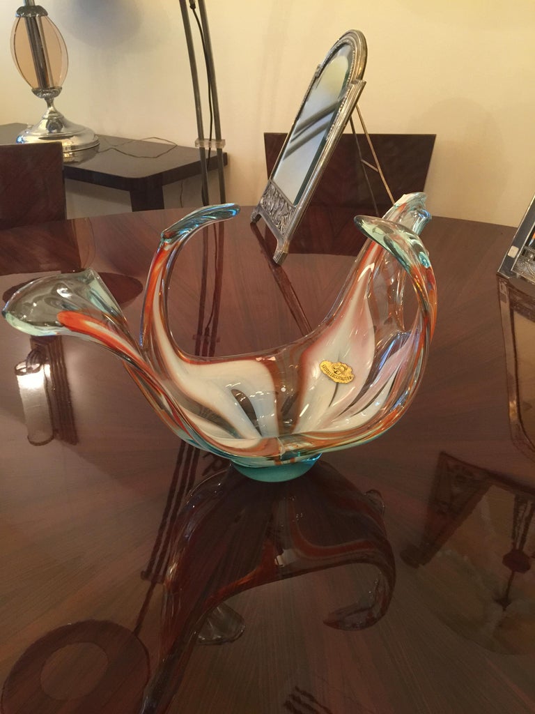 Murano , 1940, Italian. label cristaleria Italiana For Sale at 1stDibs