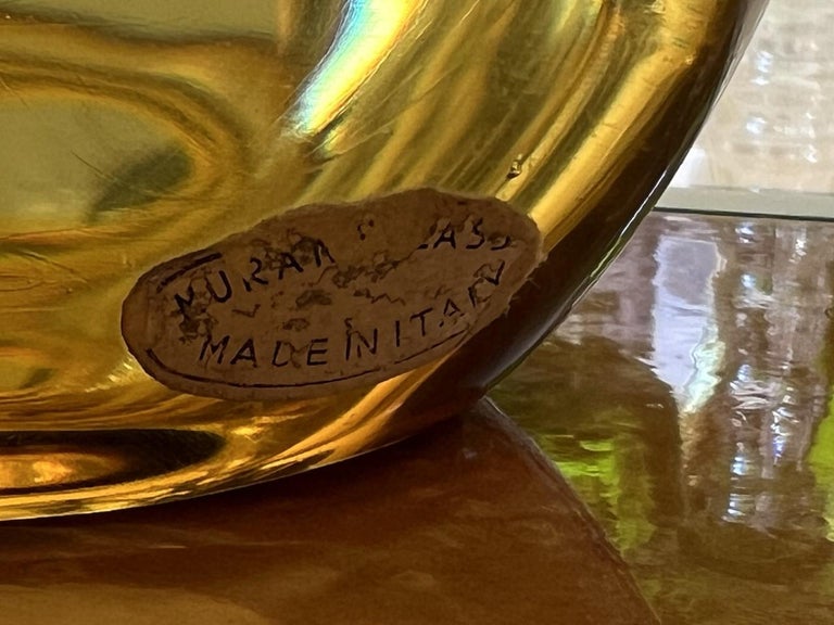 Murano, 1950, Italian, Label (murano ... made in italy) For Sale at 1stDibs
