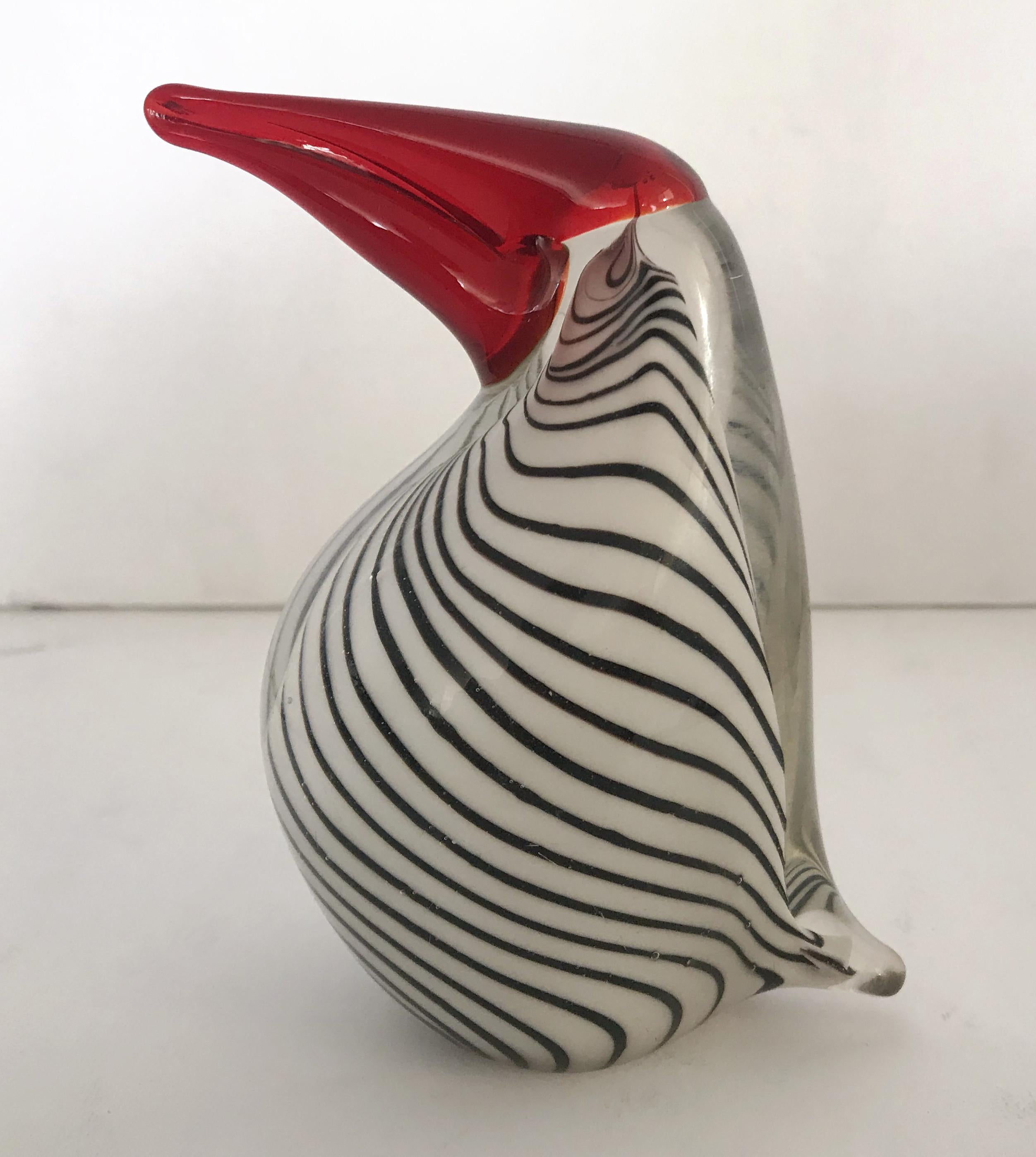 Murano Bird Sculpture at 1stDibs | black and white birds in italy ...