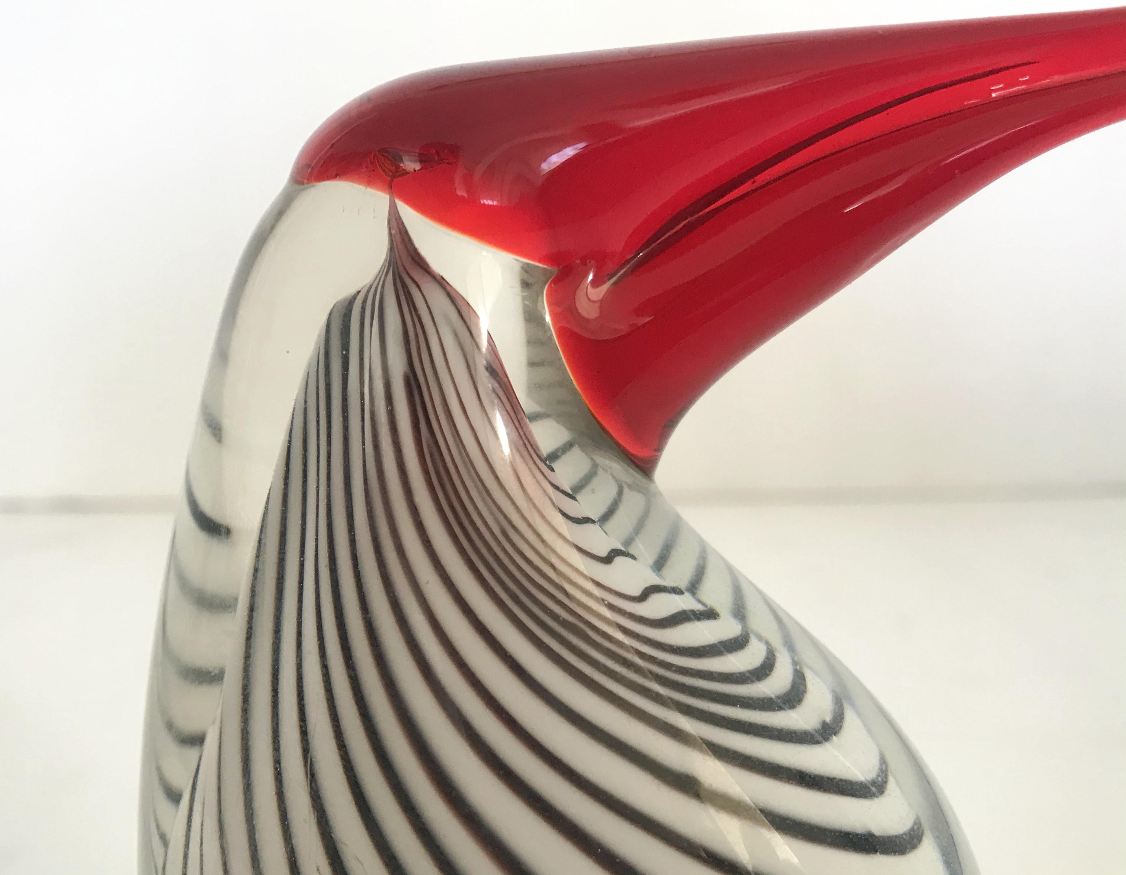 Murano Bird Sculpture at 1stDibs | black and white birds in italy ...