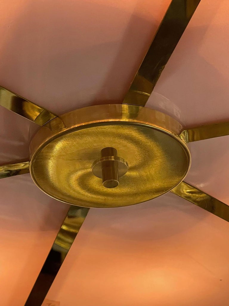 Murano Disc Chandelier For Sale at 1stDibs