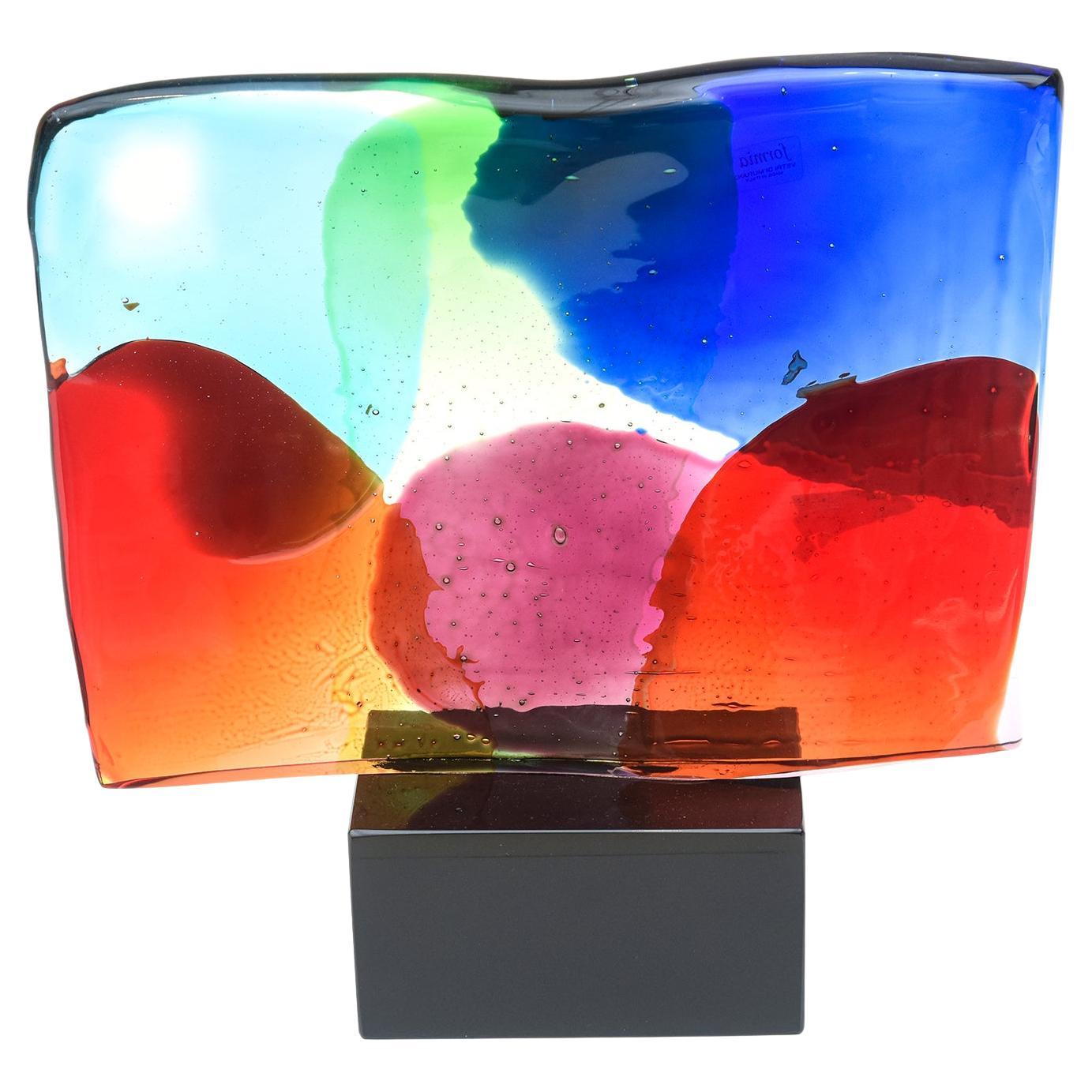 French Daum Crystal Glass Cubist Torso Sculpture at 1stDibs