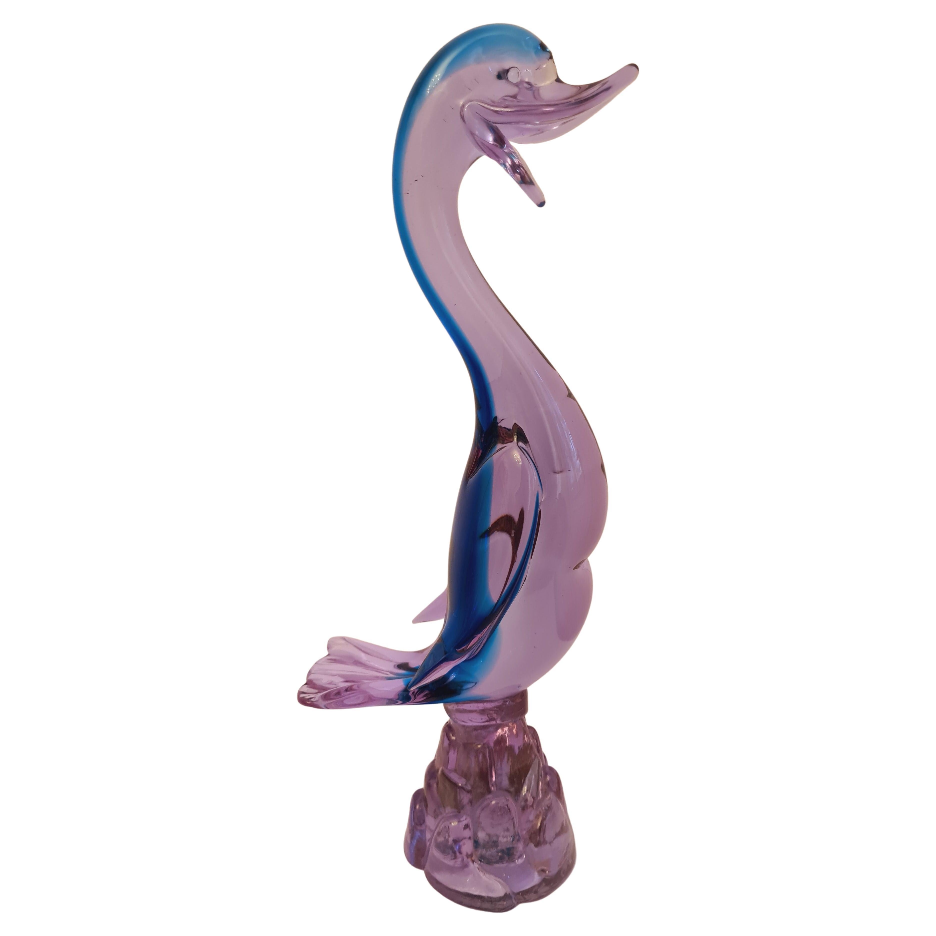 Sèvres Crystal Vase and Organic-form Dish in Neodymium Alexandrite ...