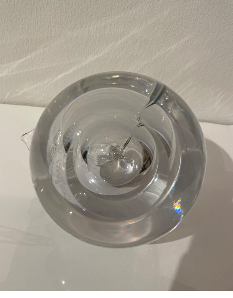 Murano Glass Apple Paperweight by Ogetti For Sale at 1stDibs