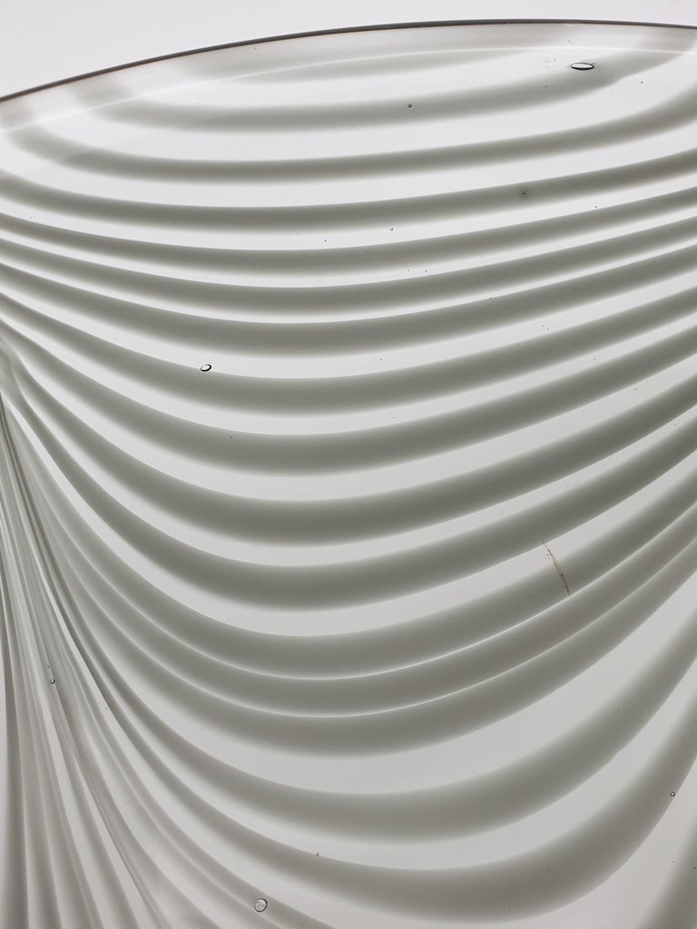 Murano Glass Bowl in "Fenicio" Festooning Pattern by Cenedese, 1970s ...