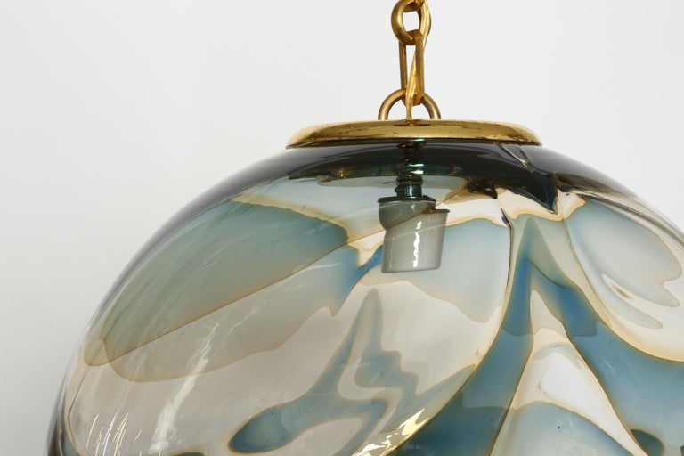 Murano Glass Ceiling Pendant at 1stDibs