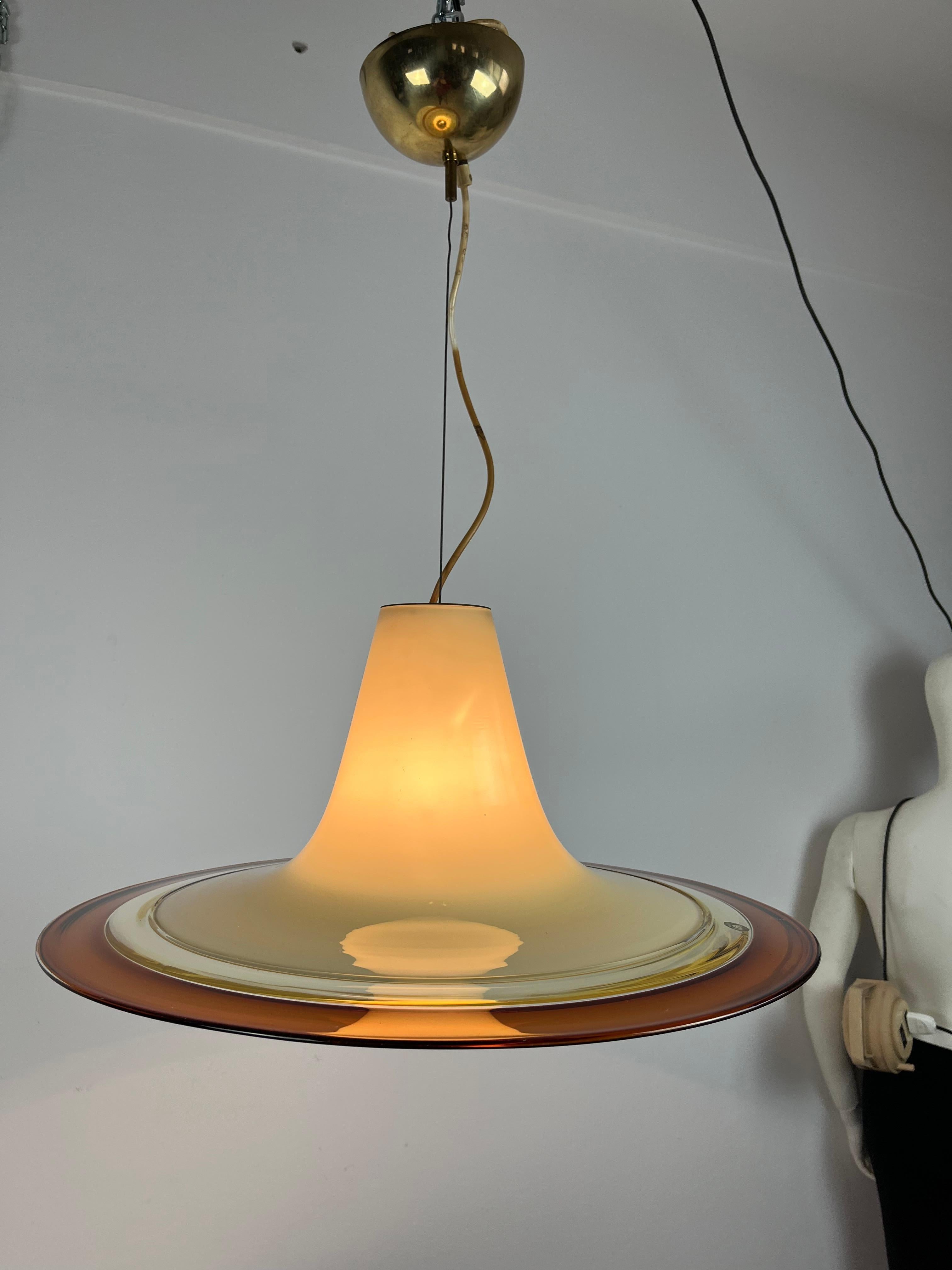 Murano Glass Chandelier, Res by De Majo, Italy, 1970s For Sale at 1stDibs
