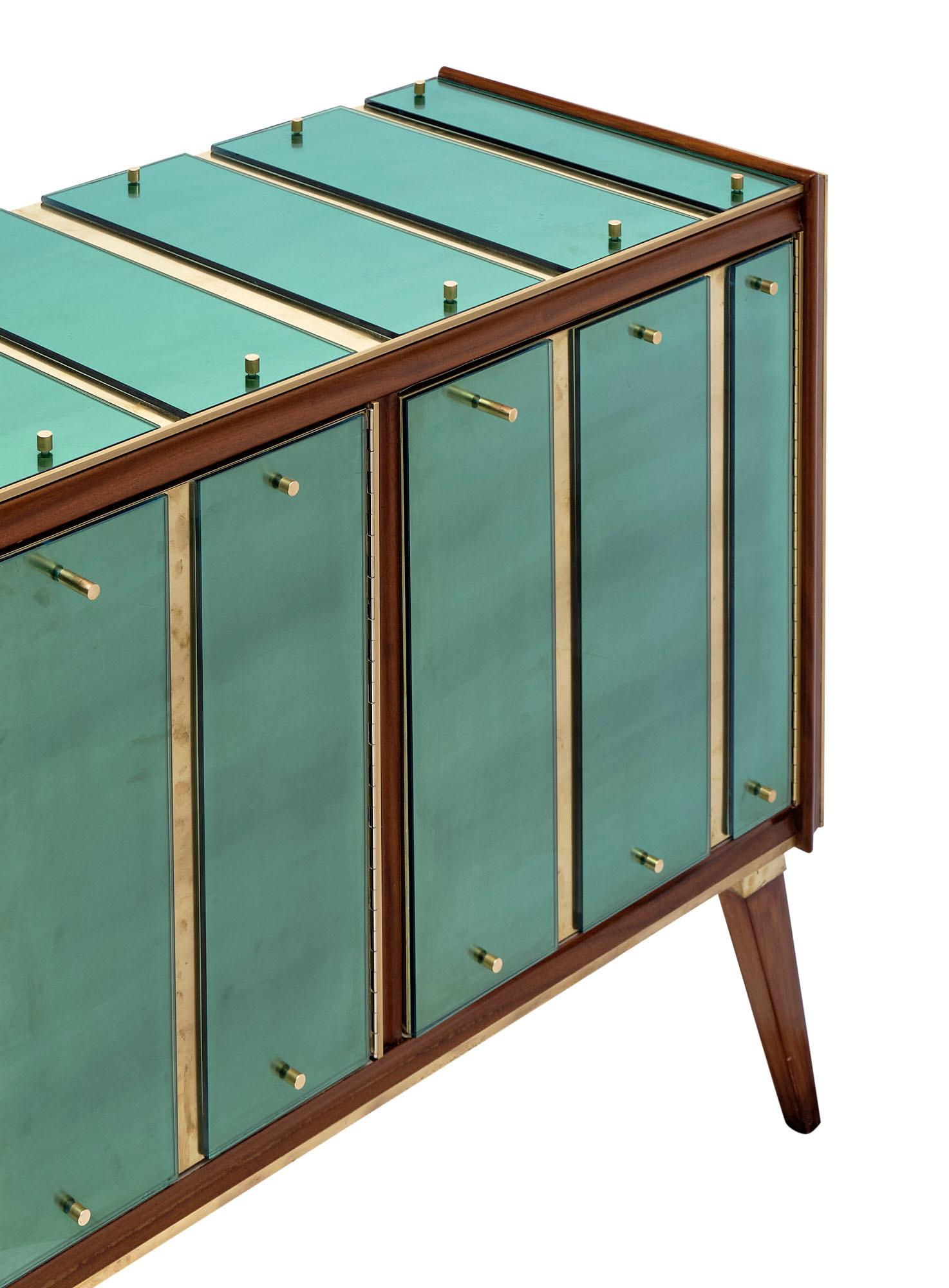 Murano Glass Covered Buffet at 1stDibs