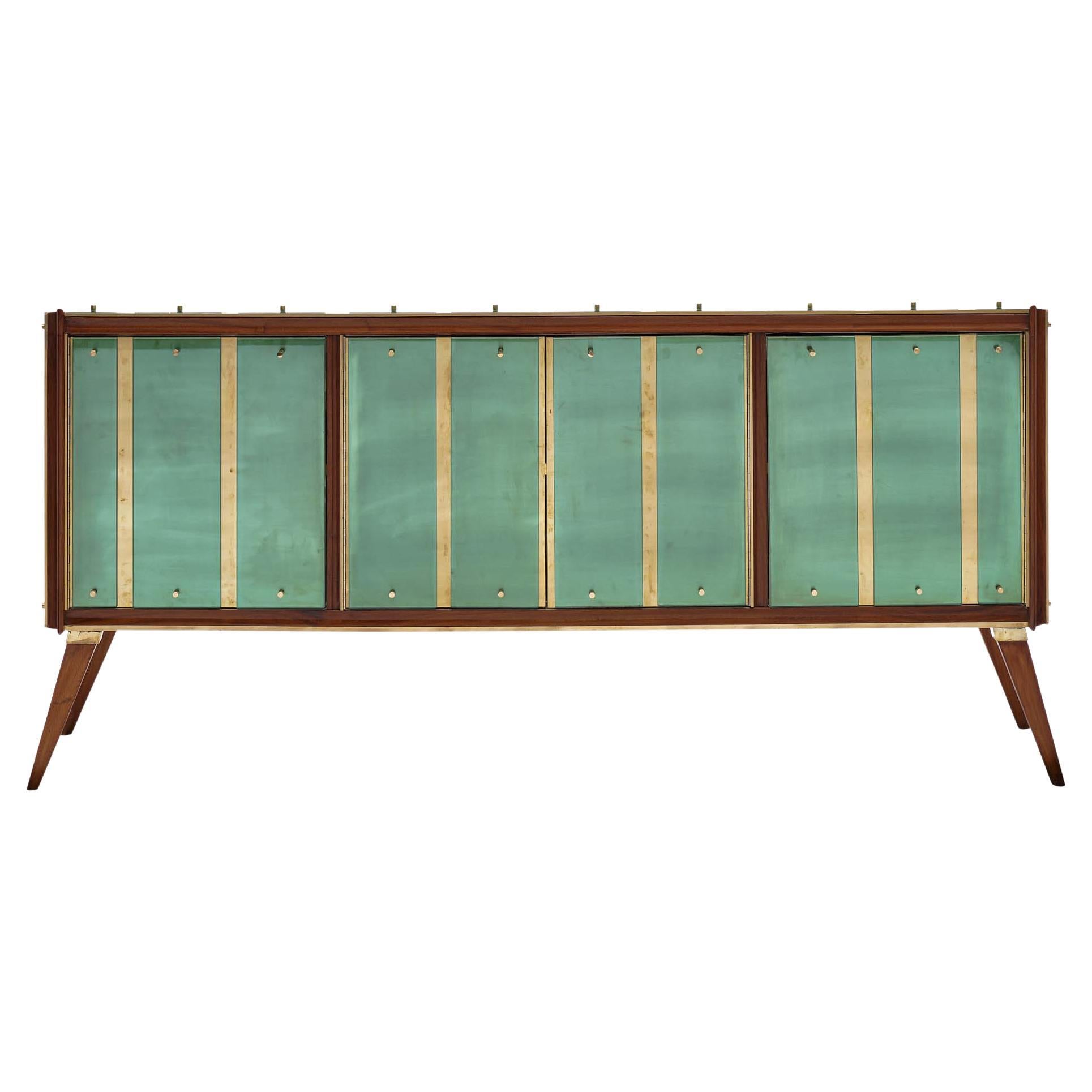 Murano Glass Covered Buffet at 1stDibs