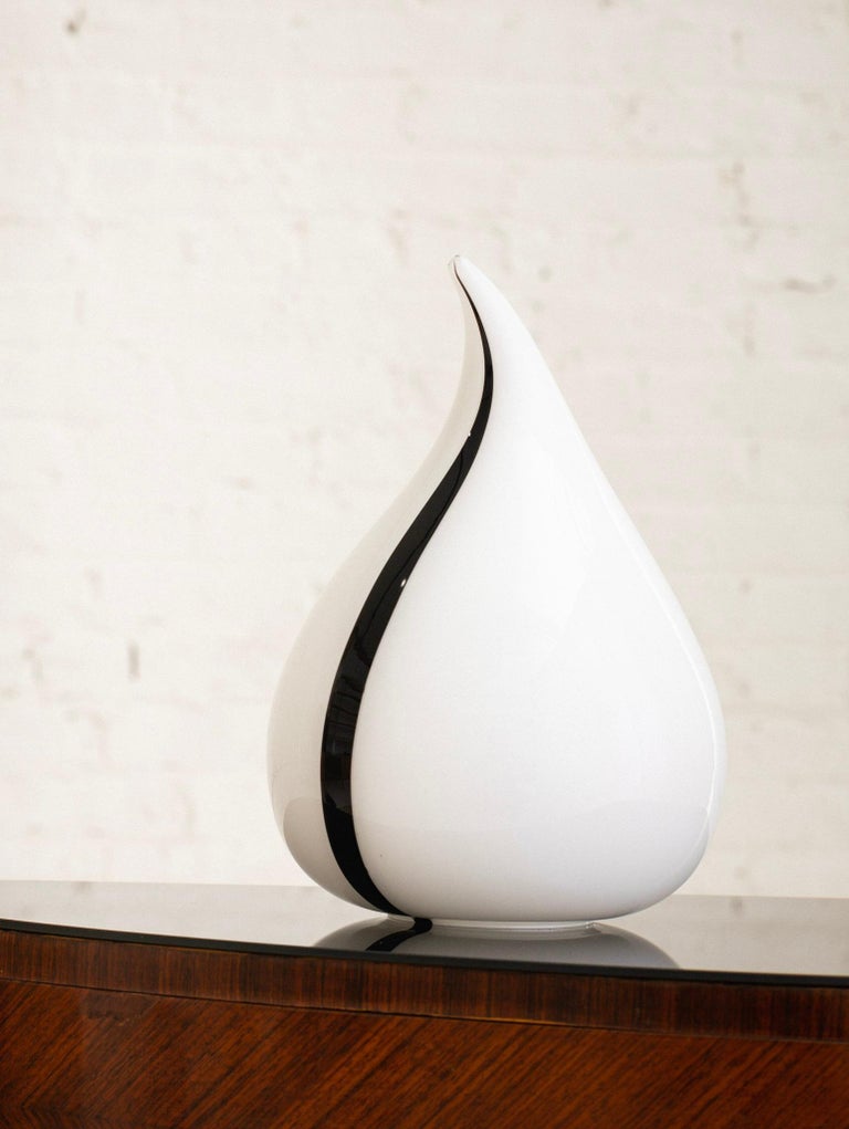 Murano Glass Drip Form Table Lamp For Sale at 1stDibs