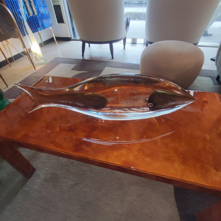 Murano Glass Fish Sculpture by Alberto Dona For Sale at 1stDibs