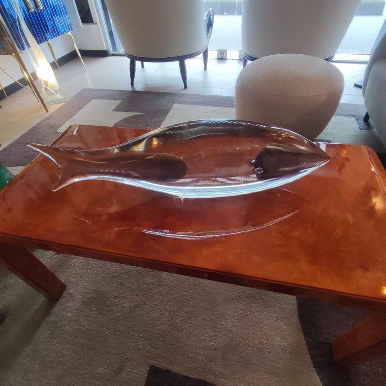Murano Glass Fish Sculpture by Alberto Dona For Sale at 1stDibs