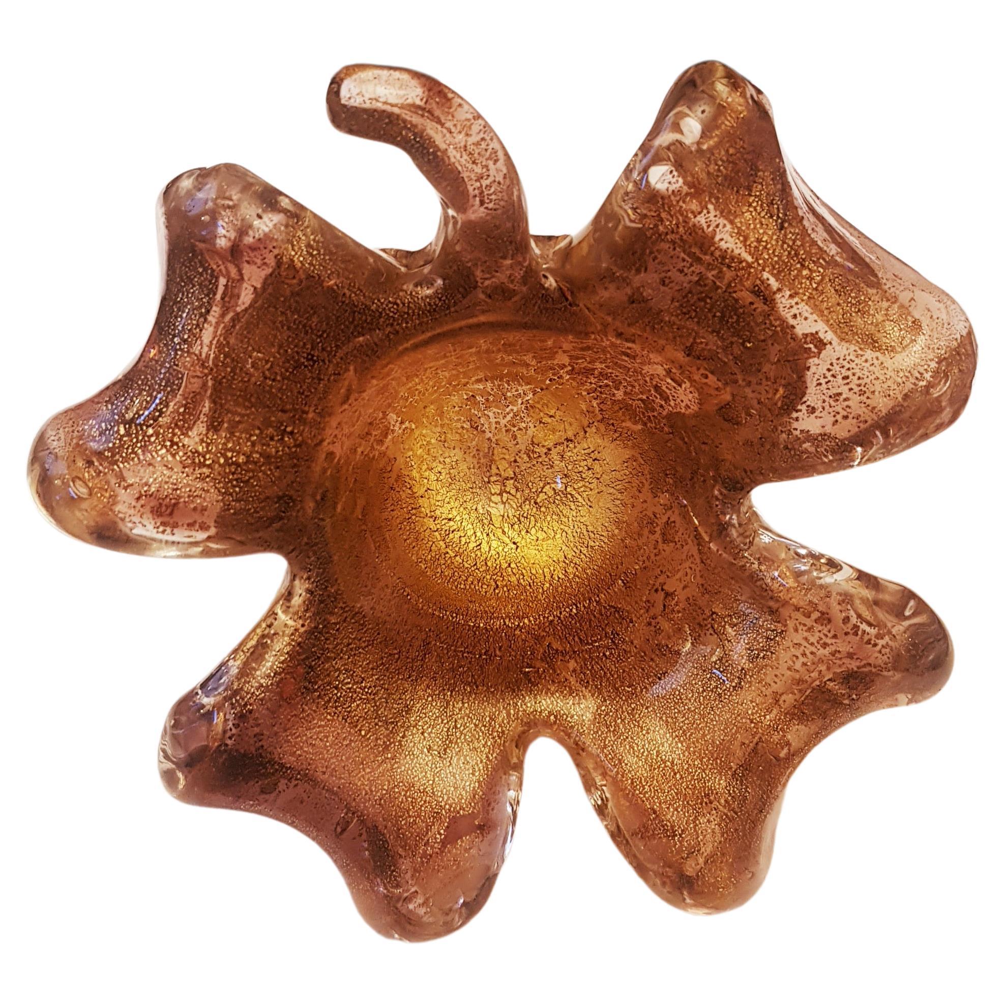 Large Murano Glass Centerpiece by Barbini For Sale at 1stDibs