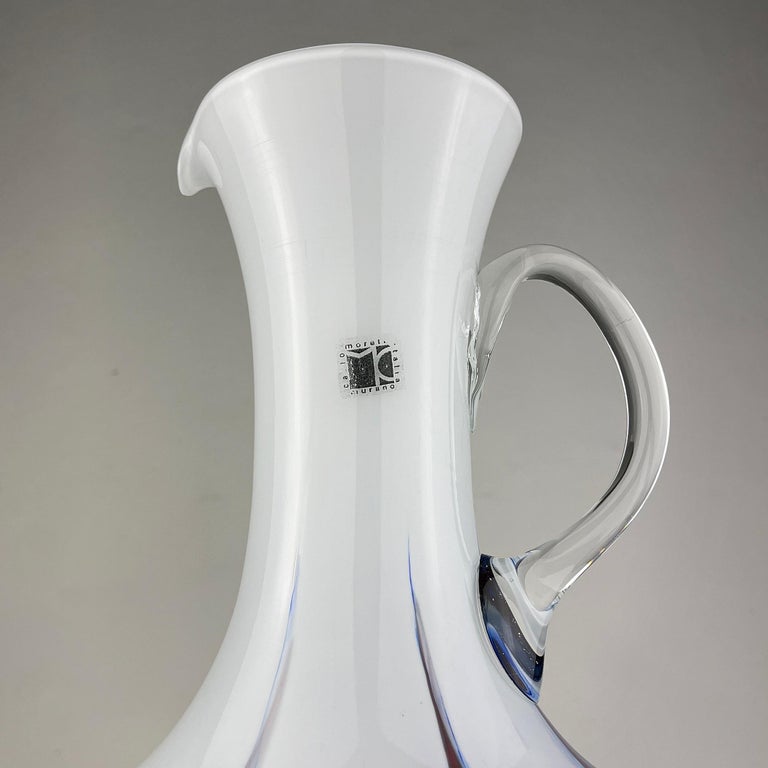Murano Glass Hand-Cut Pitcher by Carlo Moretti Italy 1970s For Sale at ...