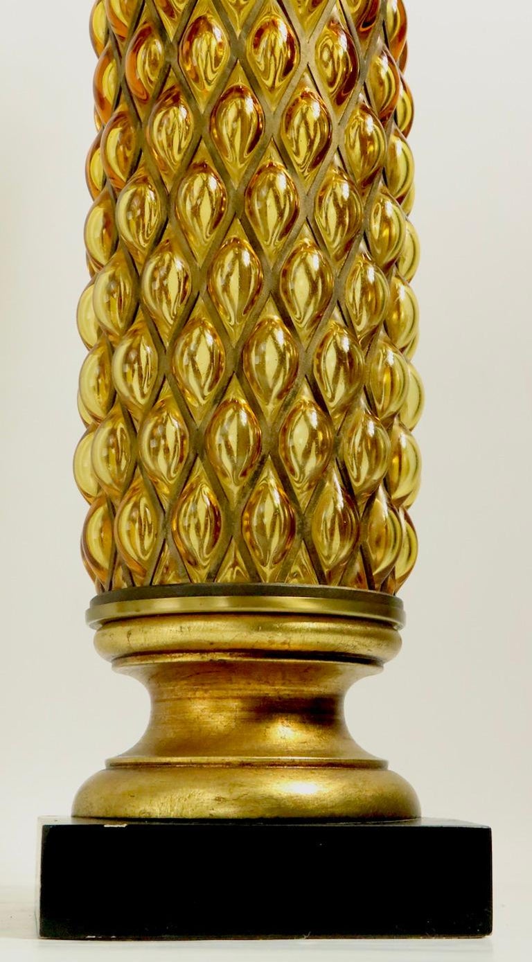 Murano Glass Lamp Blown into Metal Mesh Structure For Sale at 1stDibs ...