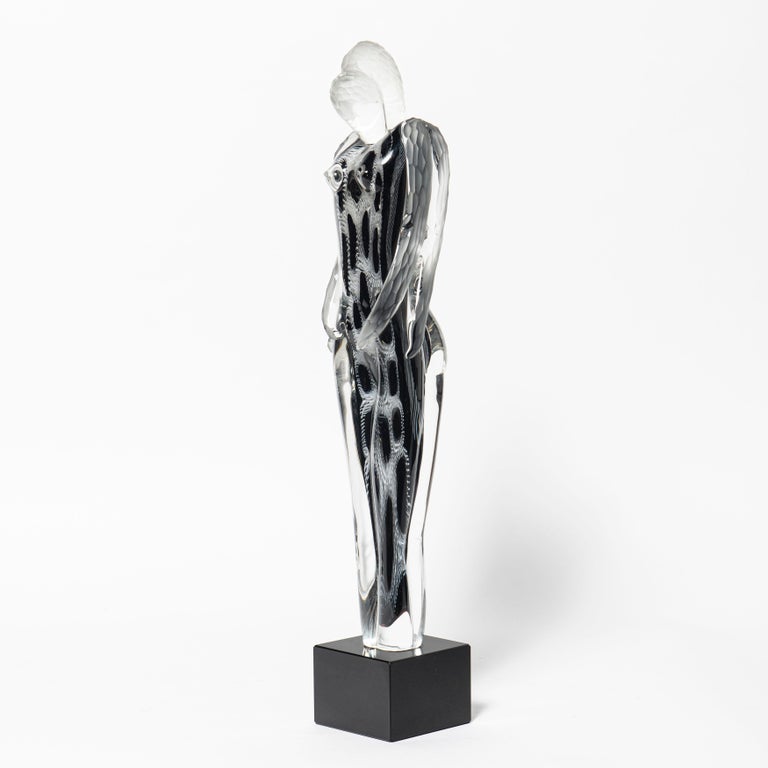 Murano Glass Lovers Sculpture Signed Schiavon, Italy, 2012 For Sale at ...