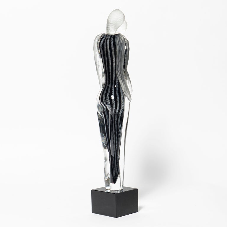 Murano Glass Lovers Sculpture Signed Schiavon, Italy, 2012 For Sale at ...