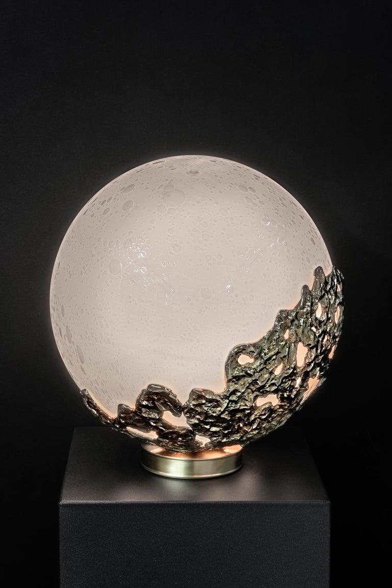 Murano Glass "Natalia" Table Lamp, Angelo Brotto For Sale at 1stDibs