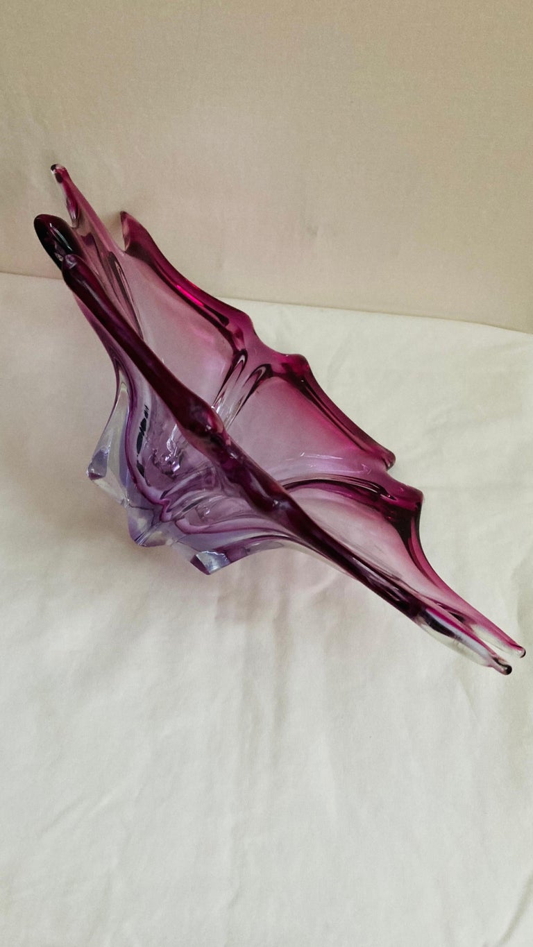 Murano Glass Neodymium Alexandrite Somerso Bowl For Sale at 1stDibs ...
