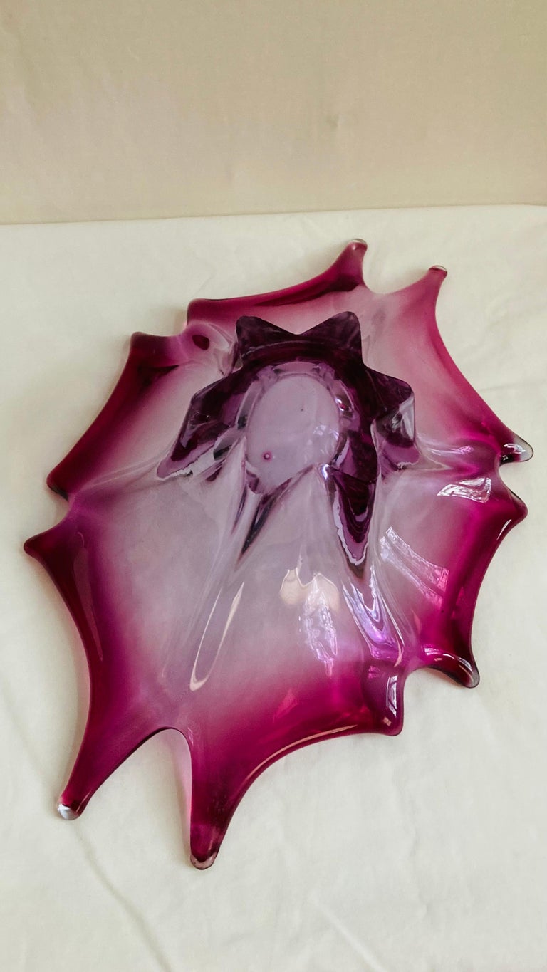 Murano Glass Neodymium Alexandrite Somerso Bowl For Sale at 1stDibs ...