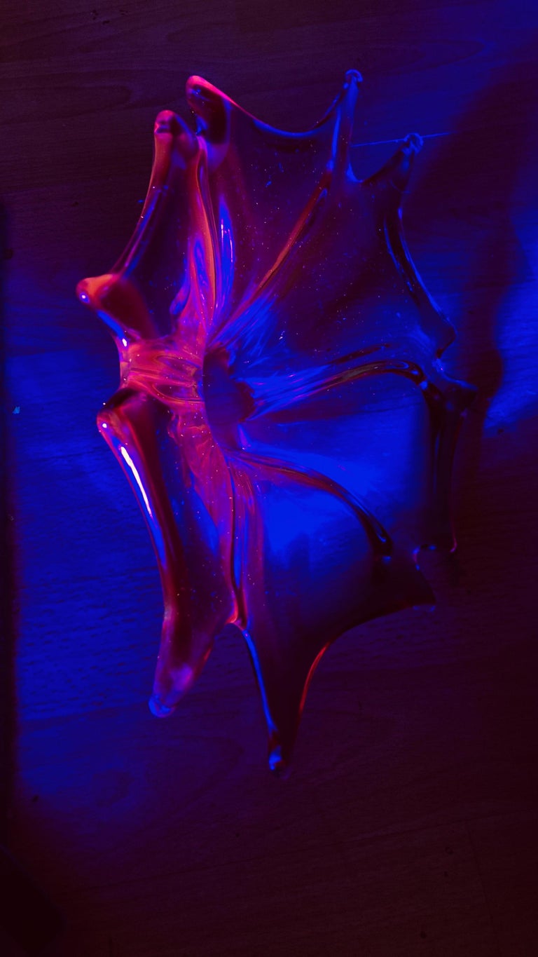 Murano Glass Neodymium Alexandrite Somerso Bowl For Sale at 1stDibs ...