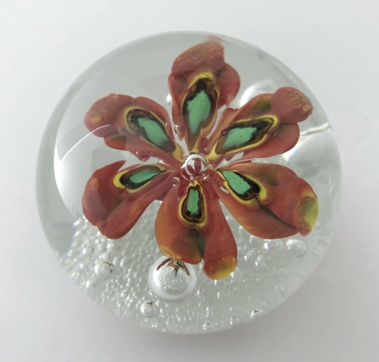 Murano Glass Paperweight at 1stDibs