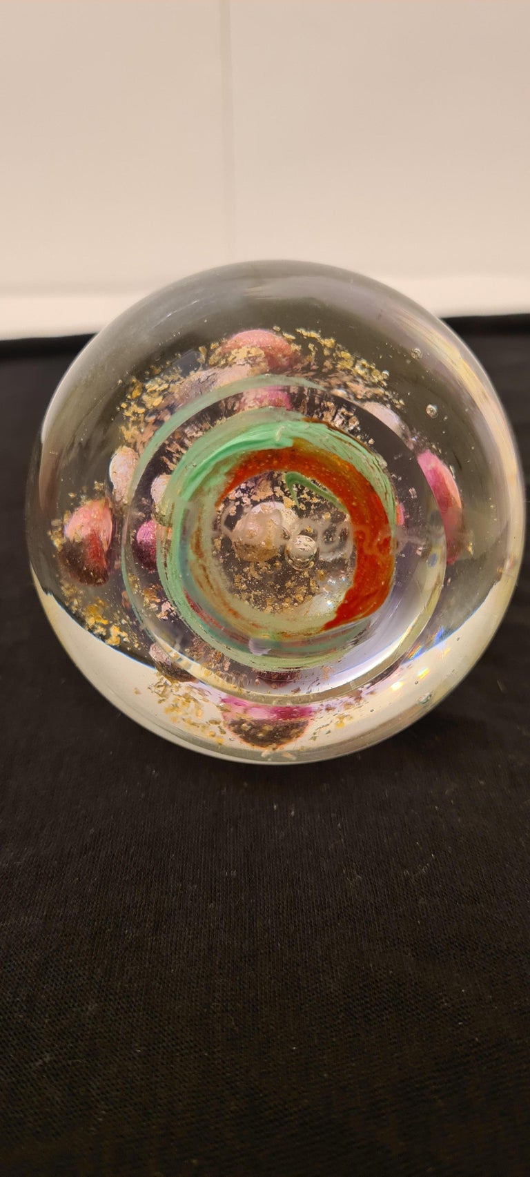 Murano Glass Paperweight For Sale at 1stDibs