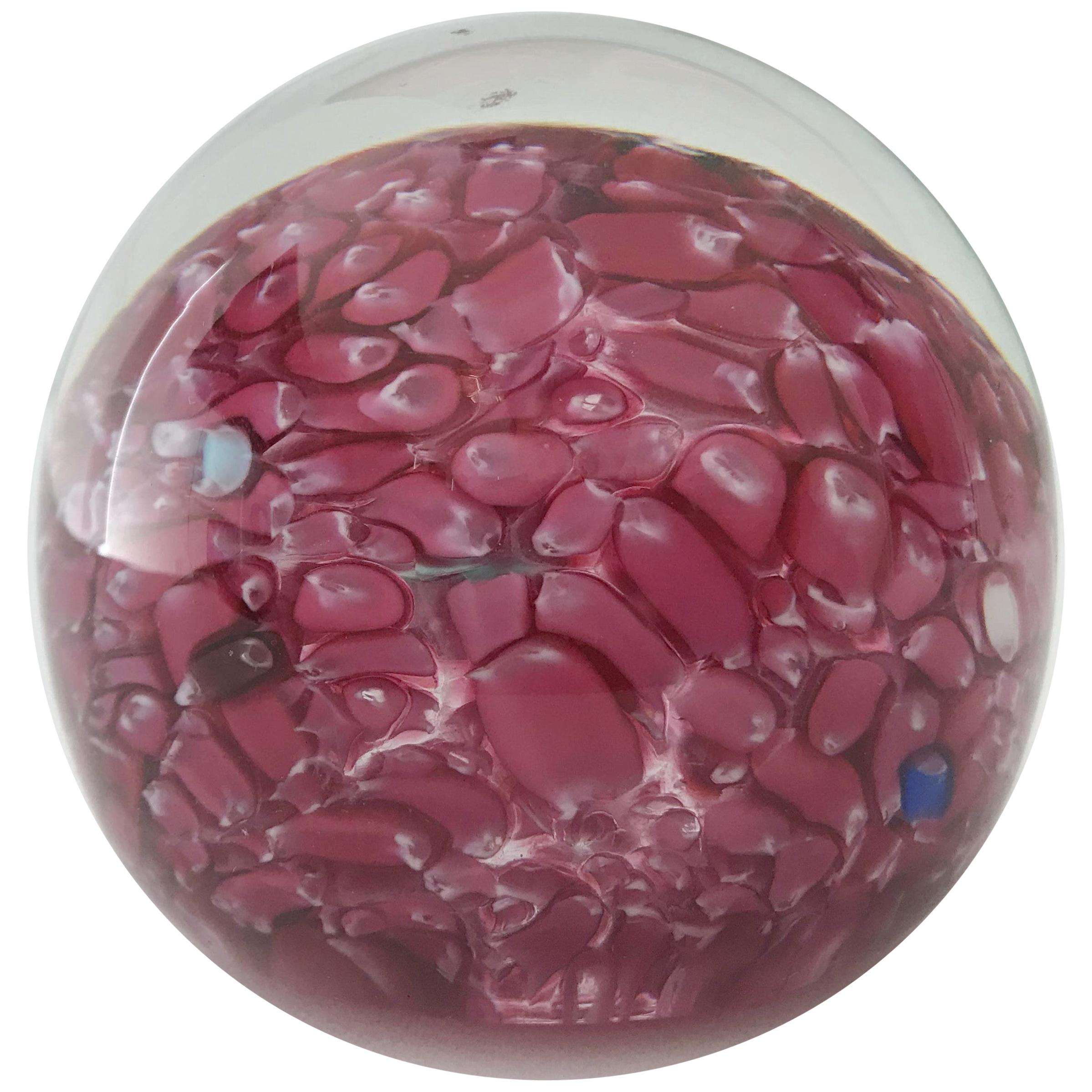 Murano Glass Paperweight For Sale at 1stDibs