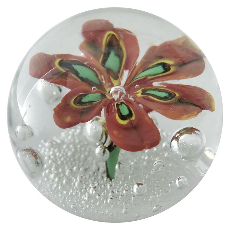 Murano Glass Paperweight at 1stDibs