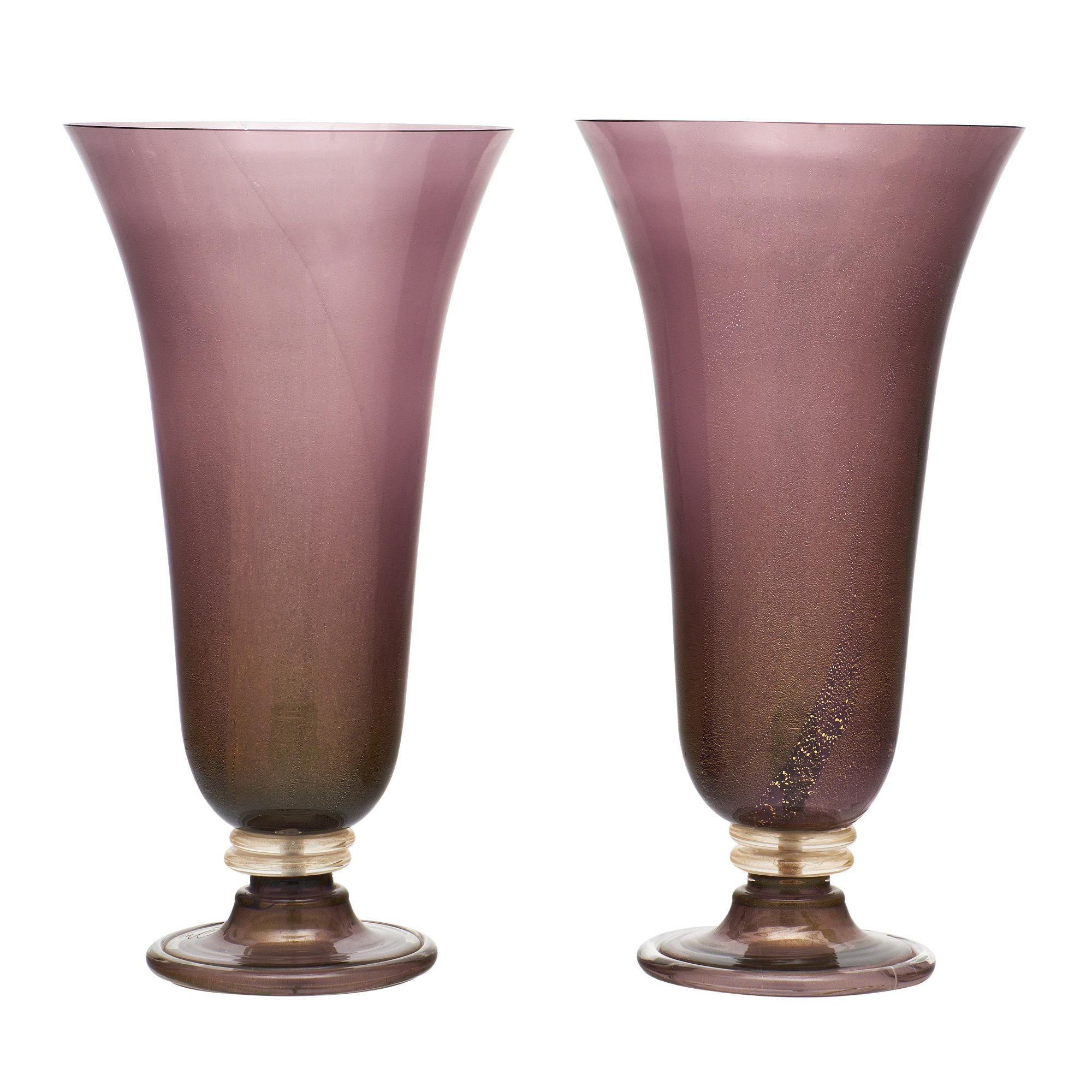 Vintage Purple Murano Glass Table Lamp at 1stDibs