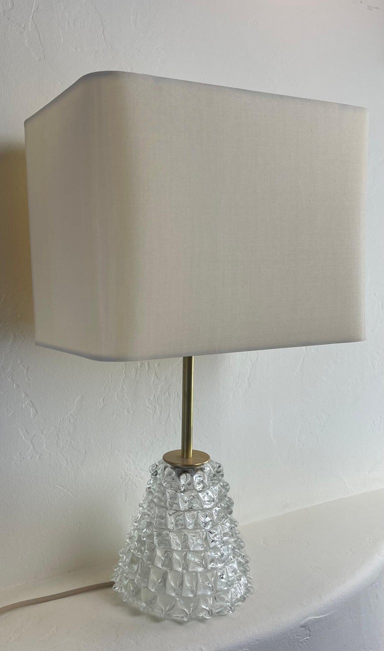 Murano Glass Rostrate Table Lamp attributed to Barovier and Toso For ...