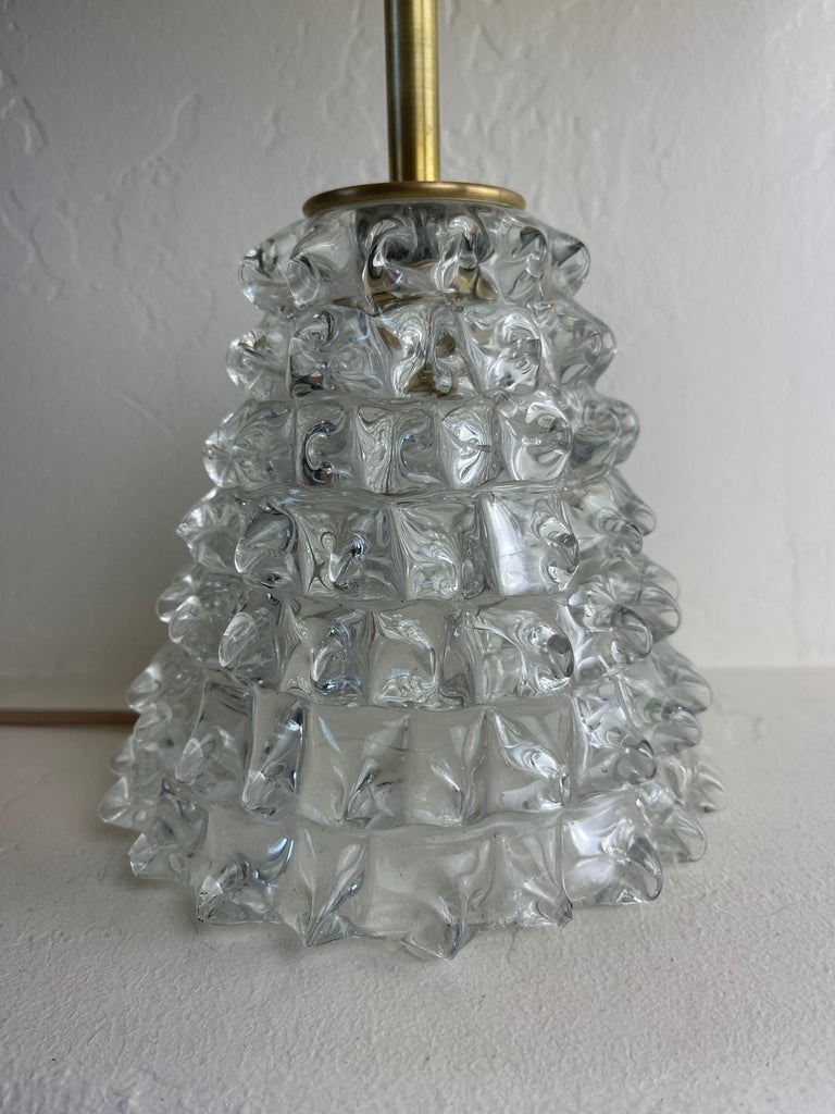 Murano Glass Rostrate Table Lamp attributed to Barovier and Toso For ...