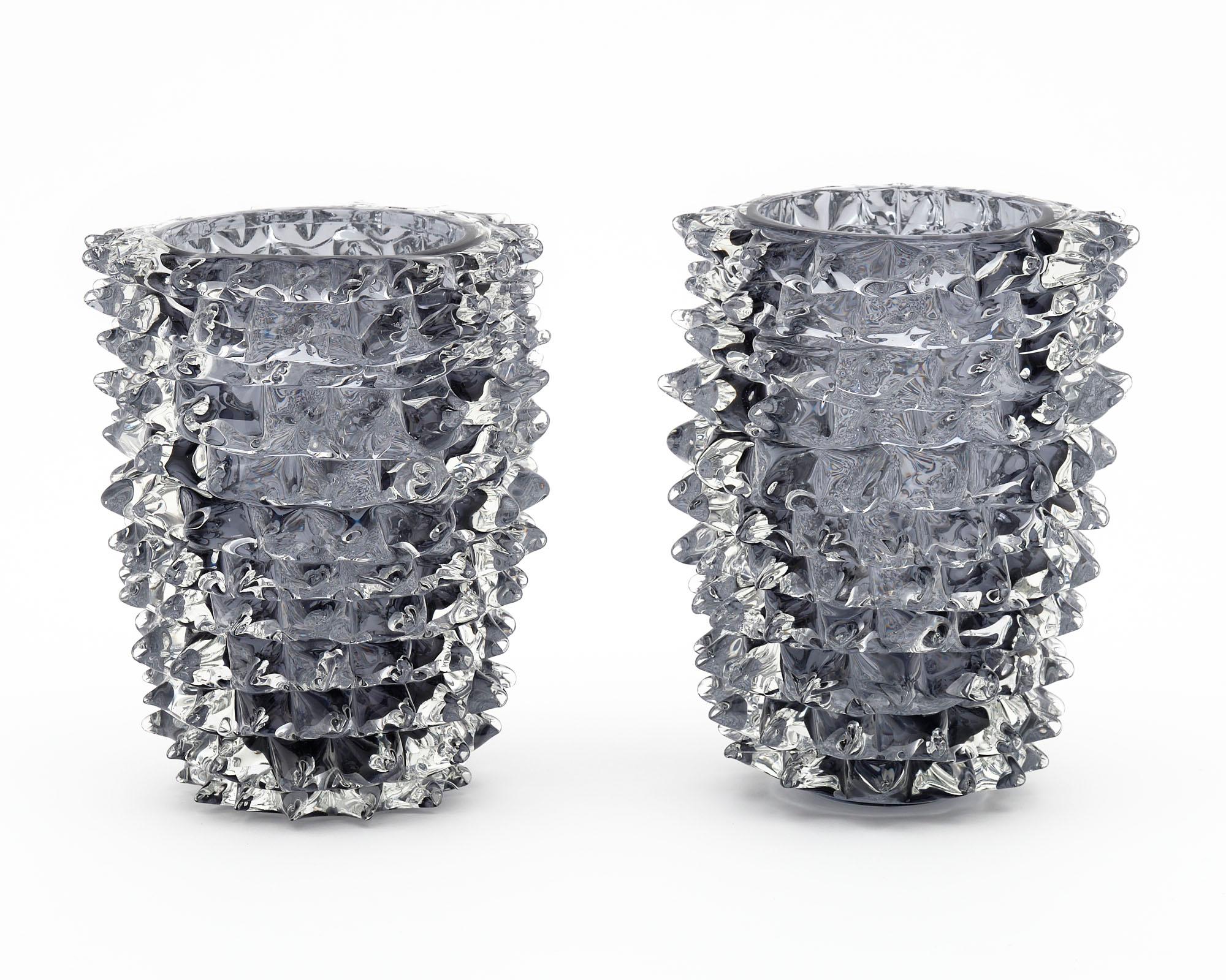Murano Glass “Rostrate” Vases at 1stDibs