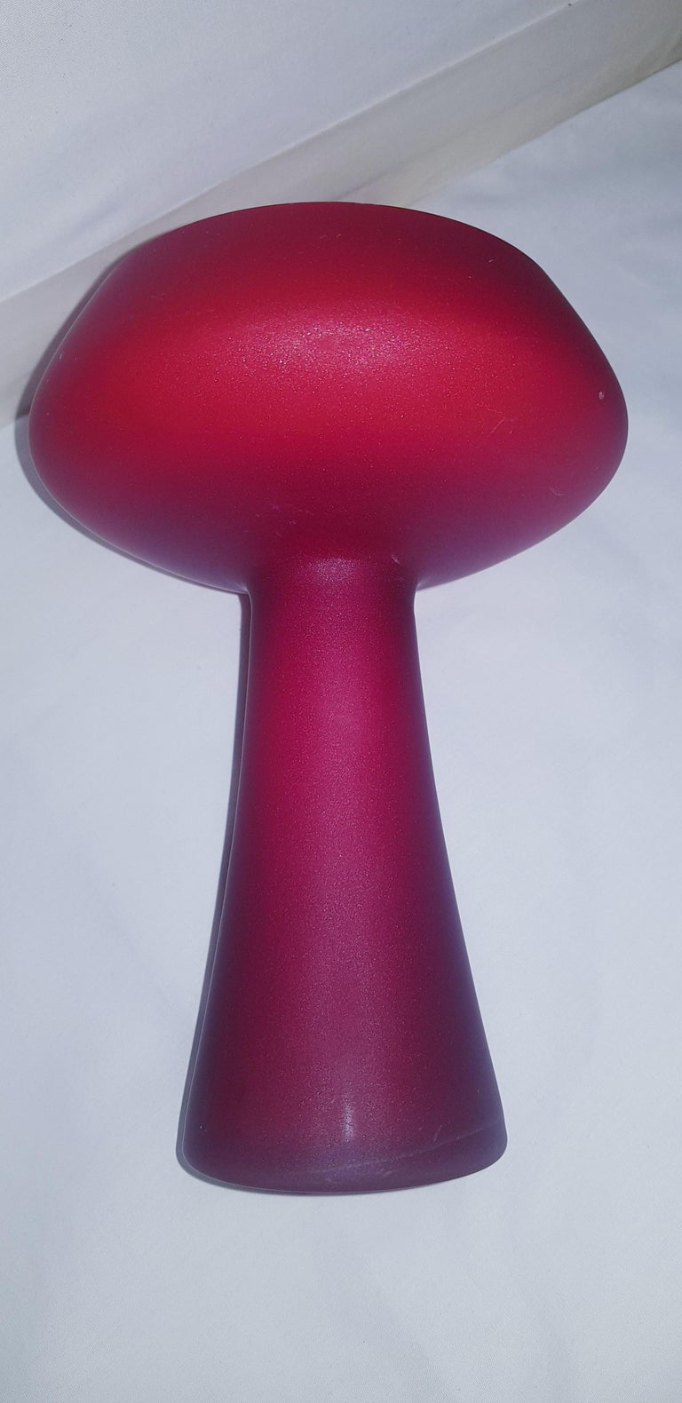 Murano Glass Satinato Vase by Carlo Moretti For Sale at 1stDibs