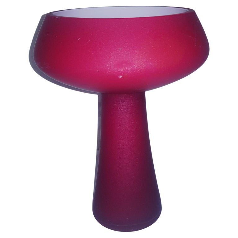 Murano Glass Satinato Vase by Carlo Moretti For Sale at 1stDibs
