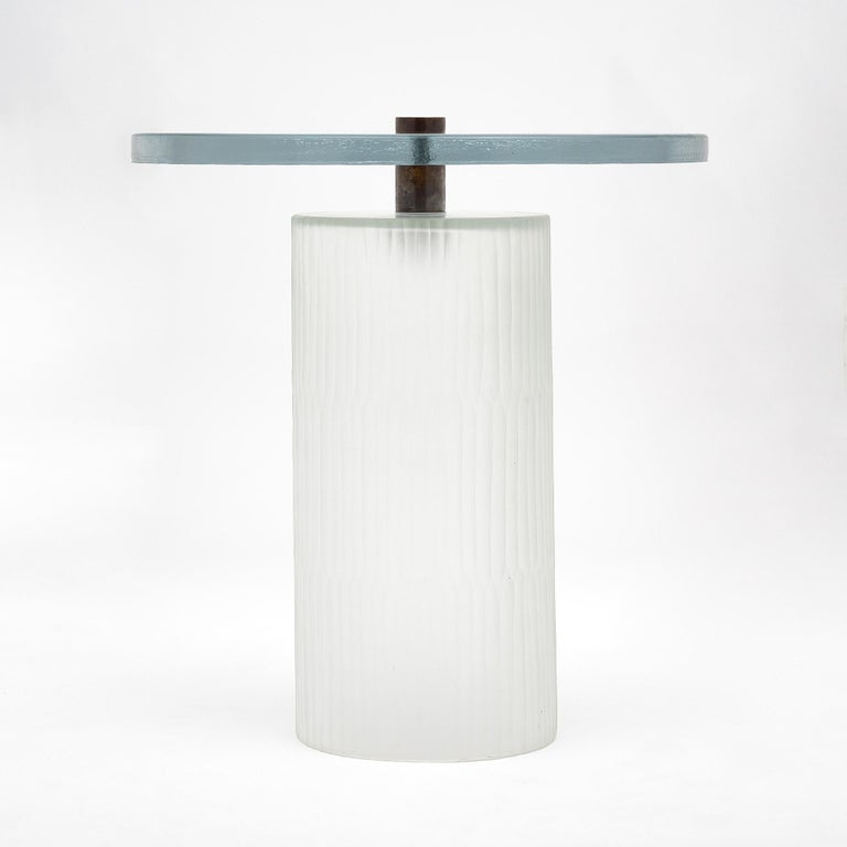 Murano Glass Side Tables For Sale at 1stDibs