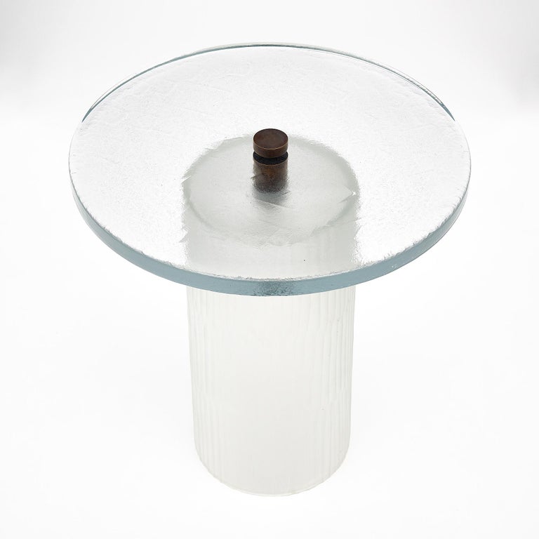 Murano Glass Side Tables For Sale at 1stDibs