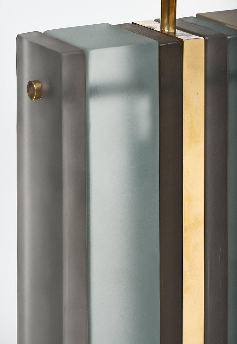 Murano Glass Slab Lamps For Sale at 1stDibs | glass slab new york